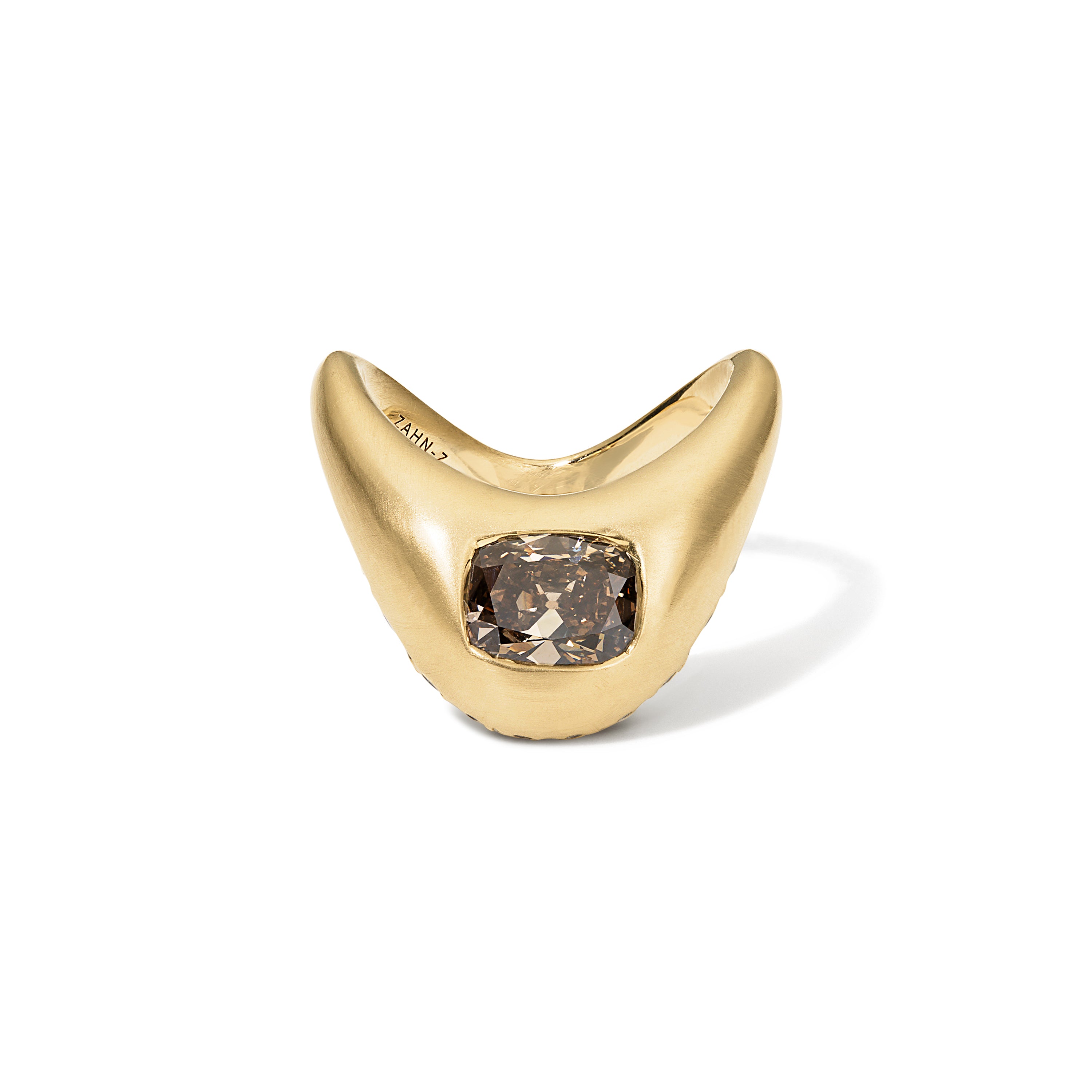 Sadaf's Secrets Old Mine Cut Brown Diamond – ZAHN-Z