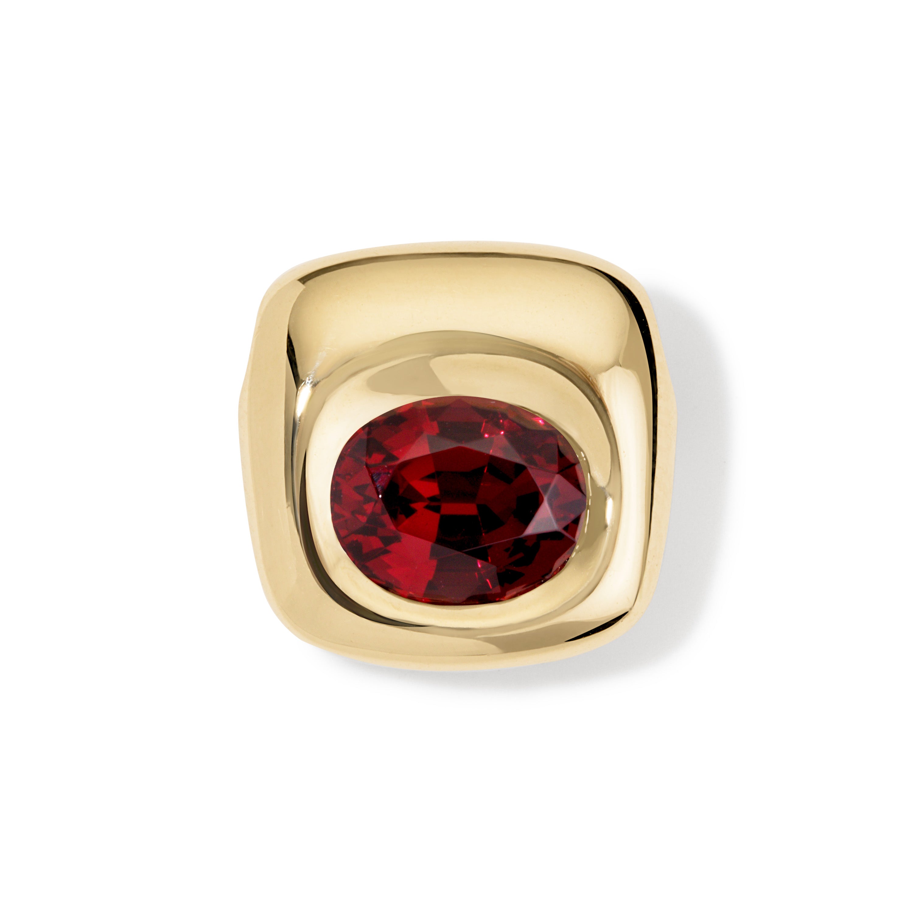 Beluga Slider Pendant Oval Cut Rhodolite Garnet – ZAHN-Z